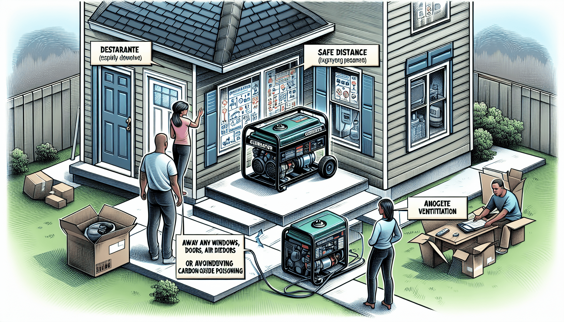 Safety First: Portable Generator Placement And Ventilation Tips ...