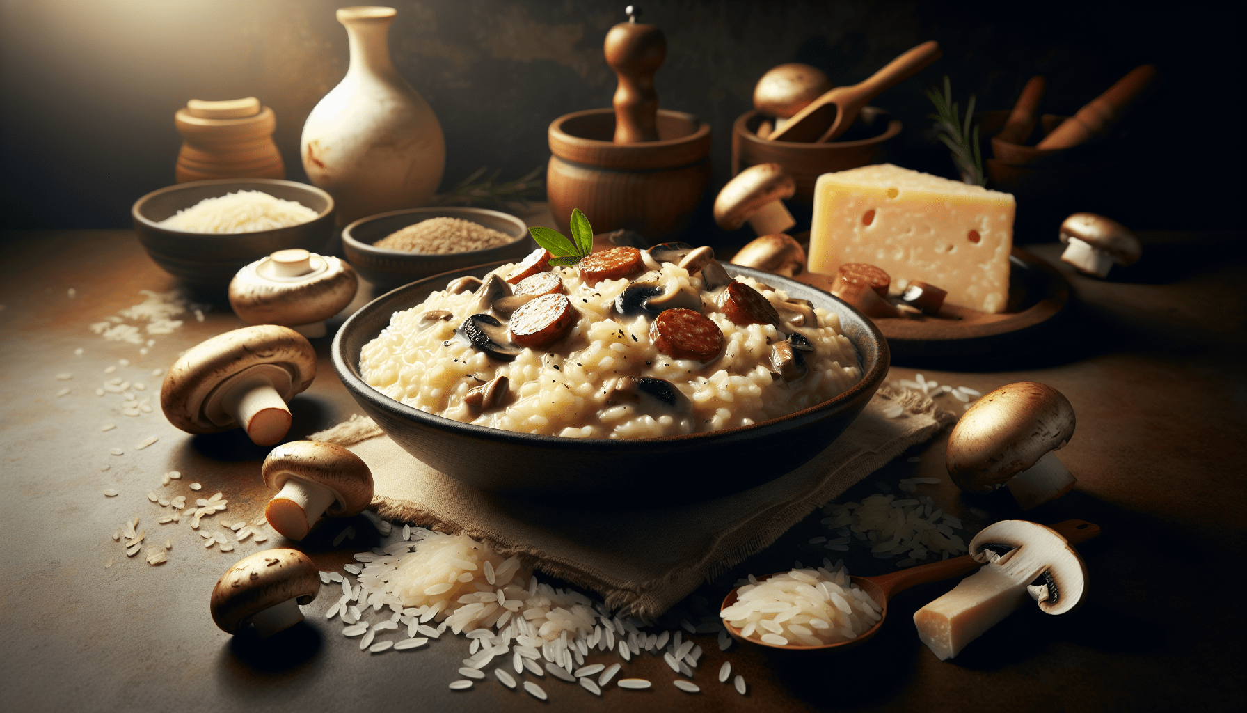 Creamy Risotto Al Funghi E Salsiccia: A Detailed Recipe For Italian ...